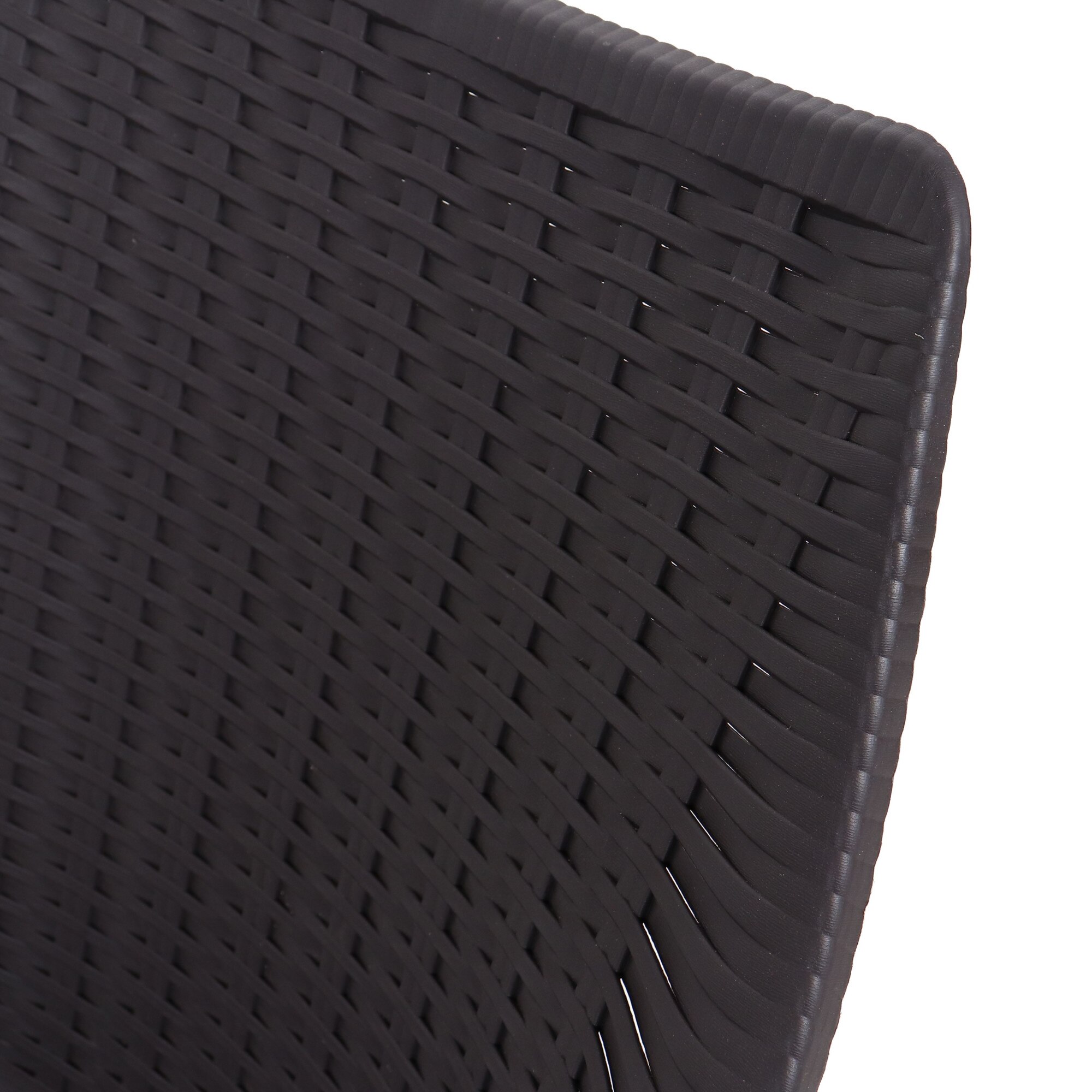 Scaun pentru gradina, terasa, balcon din plastic ce imita impletitura ...