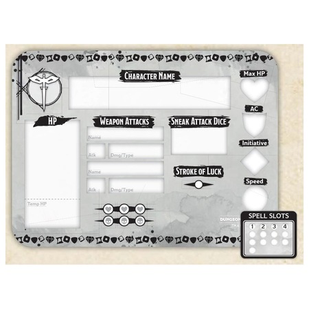 Dungeon & Dragons társasjáték kiegészítő - Rogue Token Set, angol ...