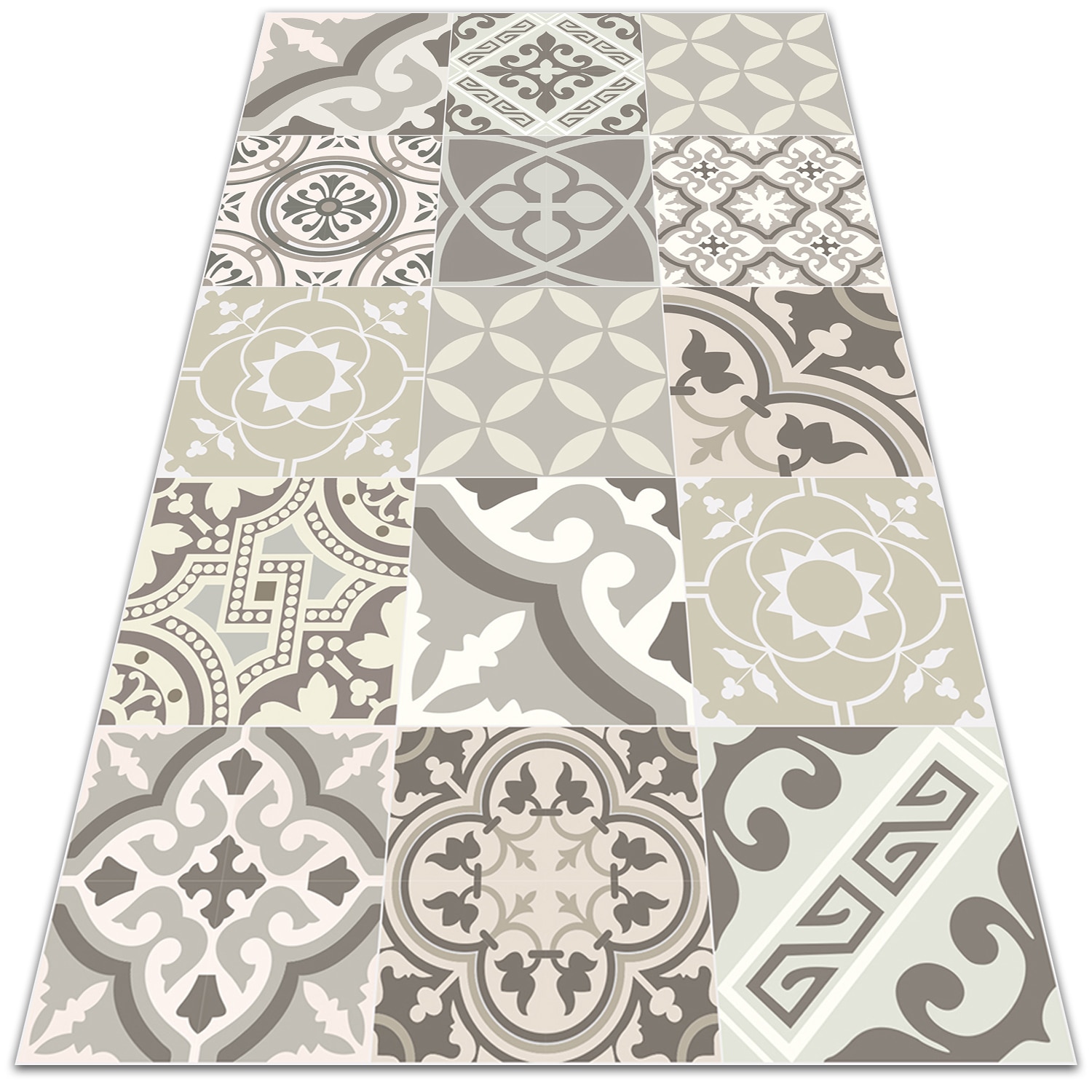 Covor de vinil pentru terasa, PVC, model modele diferite, 60x90cm - eMAG.ro