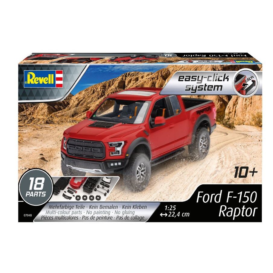 Automodel de construit Revell Ford F-150 Raptor 18 piese - eMAG.ro
