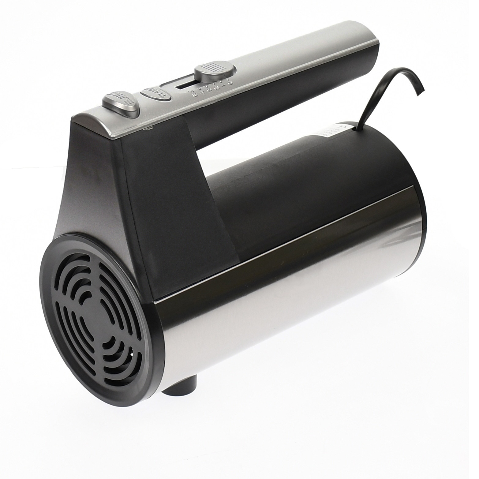 Mixer de mana Haeger 450W, 5 viteze, Accesorii 2 spirale, 2 teluri ...