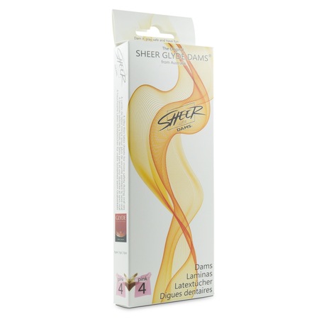 Prezervative Femei, Sheer Glyde Dams, Capsuni, 4 Buc - eMAG.ro