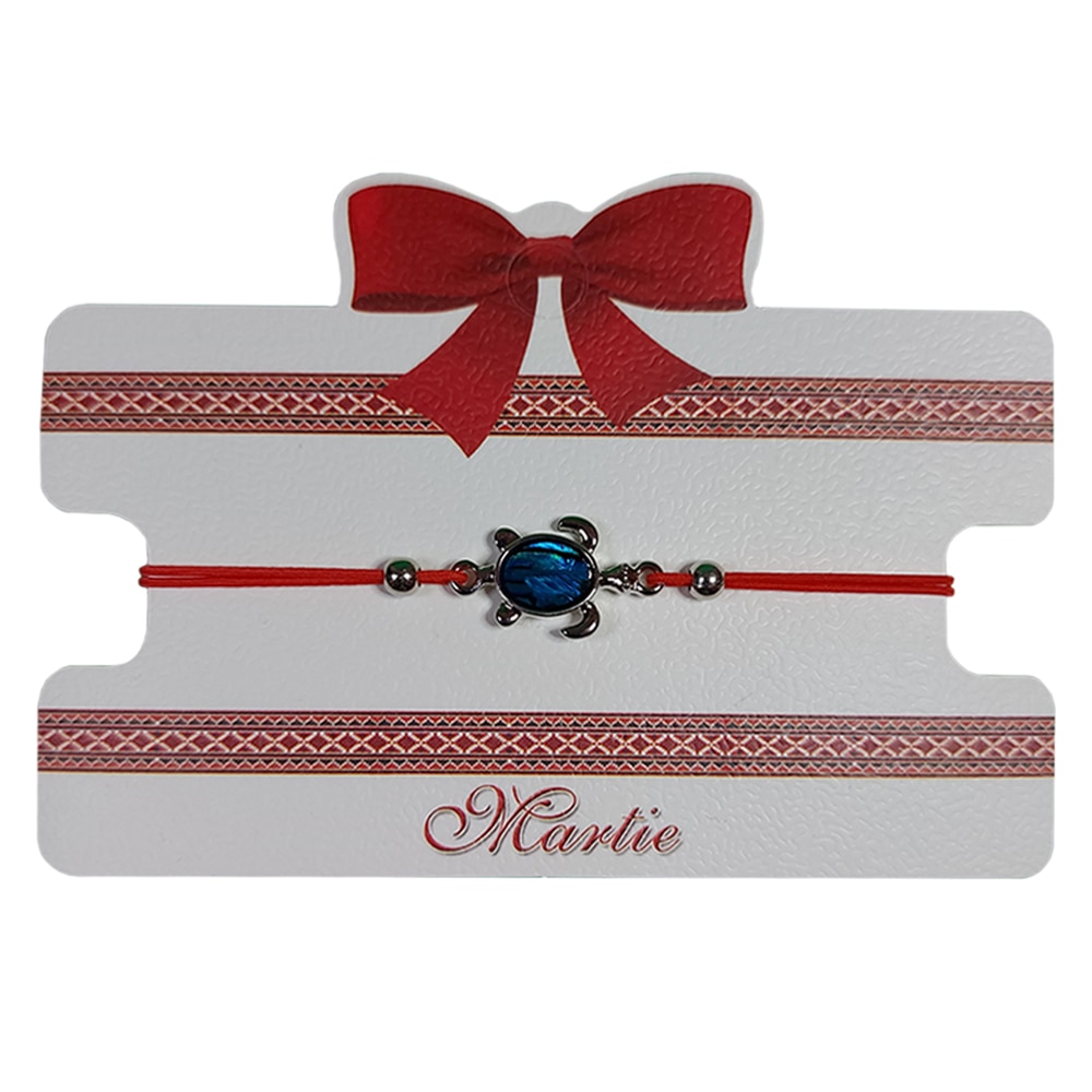Set 2 Bratari Martisor ArtDeco Broasca testoasa sidef, realizate din ...
