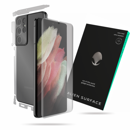 Защитно Фолио Alien Surface, Samsung Galaxy S21 Ultra 5G, Екран, гръб ...