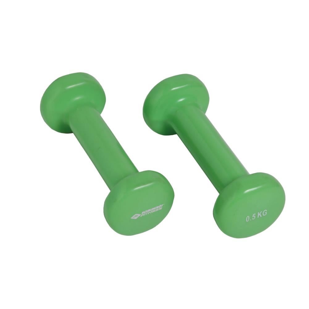 Set 2 greutati fitness, model gantera, 2 x 0,5 kg, 16 cm - eMAG.ro