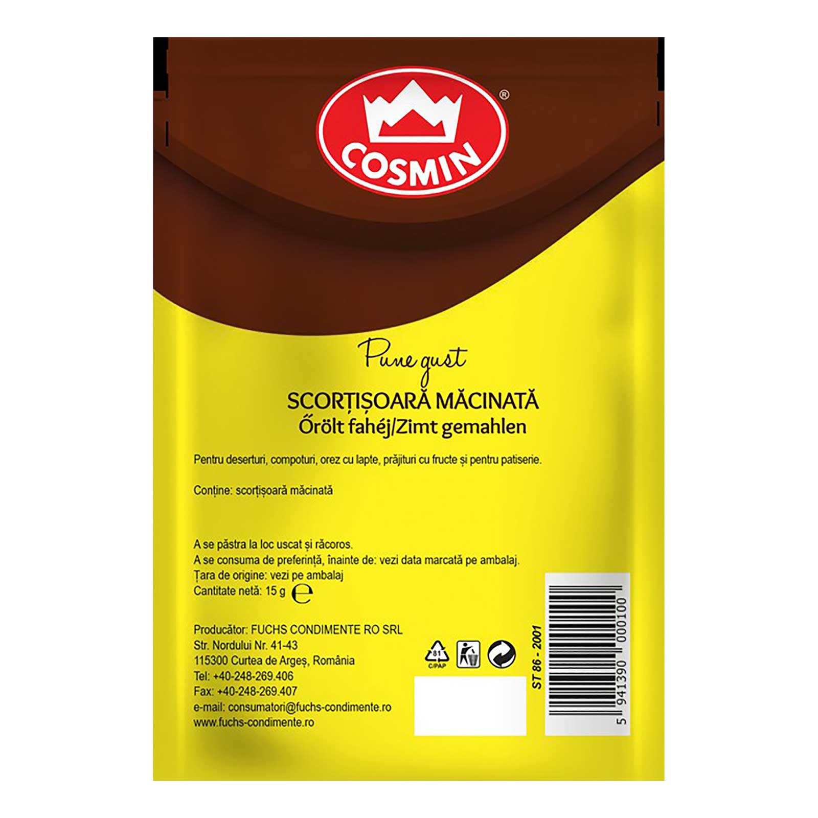 Scortisoara macinata, Cosmin, 15g - eMAG.ro