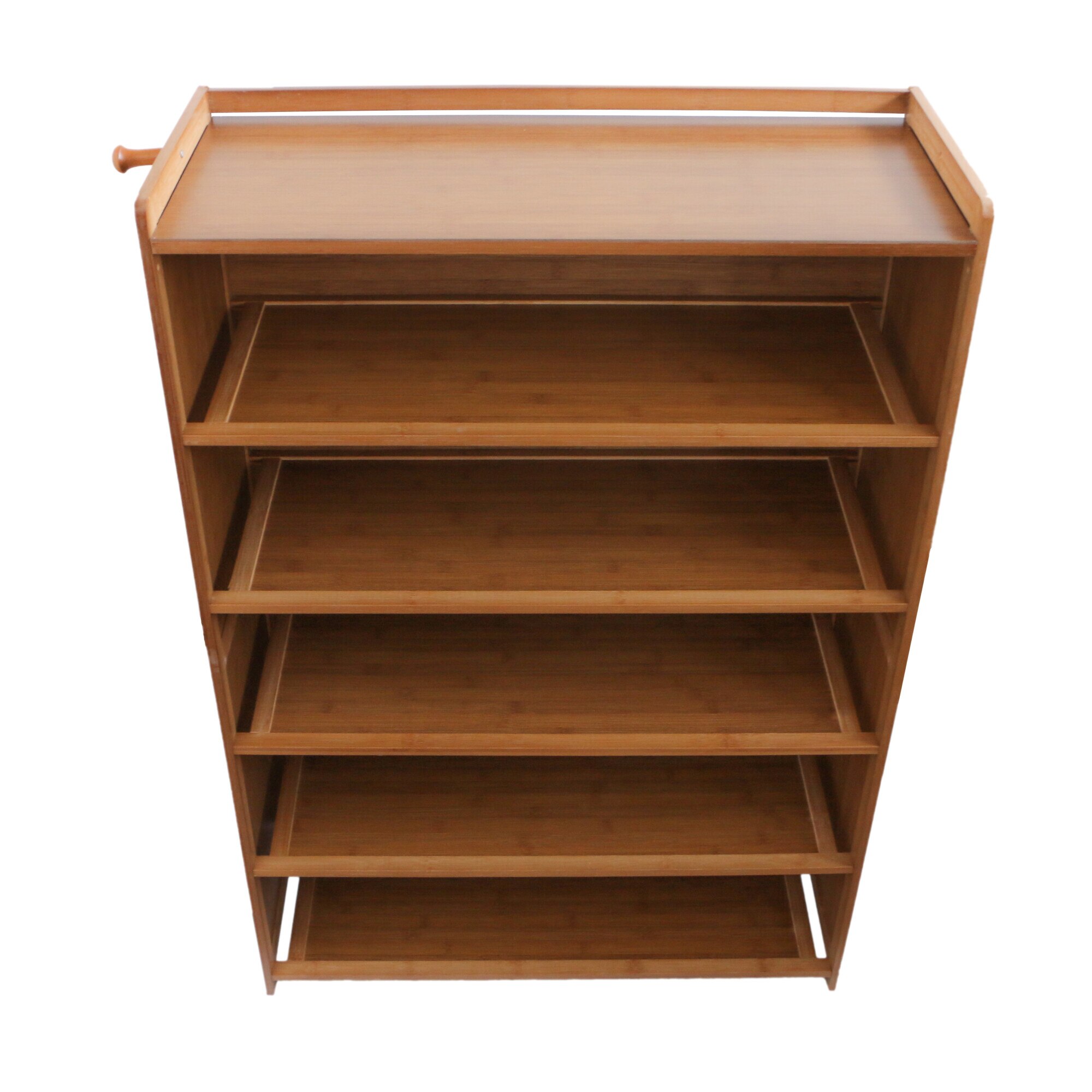 Pantofar din bambus, 6 rafturi, 68*101*28 cm, D179 - eMAG.ro