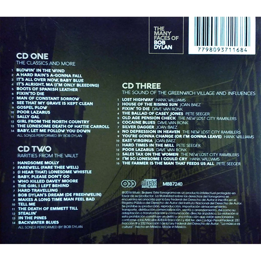 Bob Dylan - Many Faces Of Bob Dylan - 3 CD Digipack - eMAG.ro