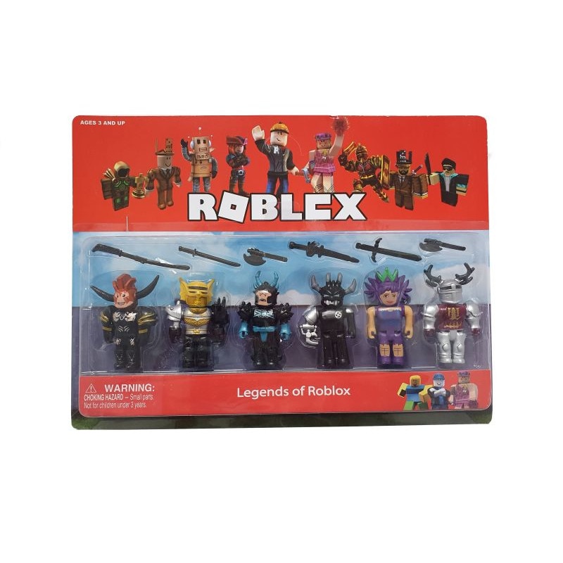 Set 6 figurine tip roboti Roblox, articulatii mobile, multicolor, + 3 ...