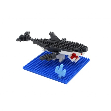 Конструктор Microbricks, Deluxebase, акула 150 части, многоцветни - eMAG.bg
