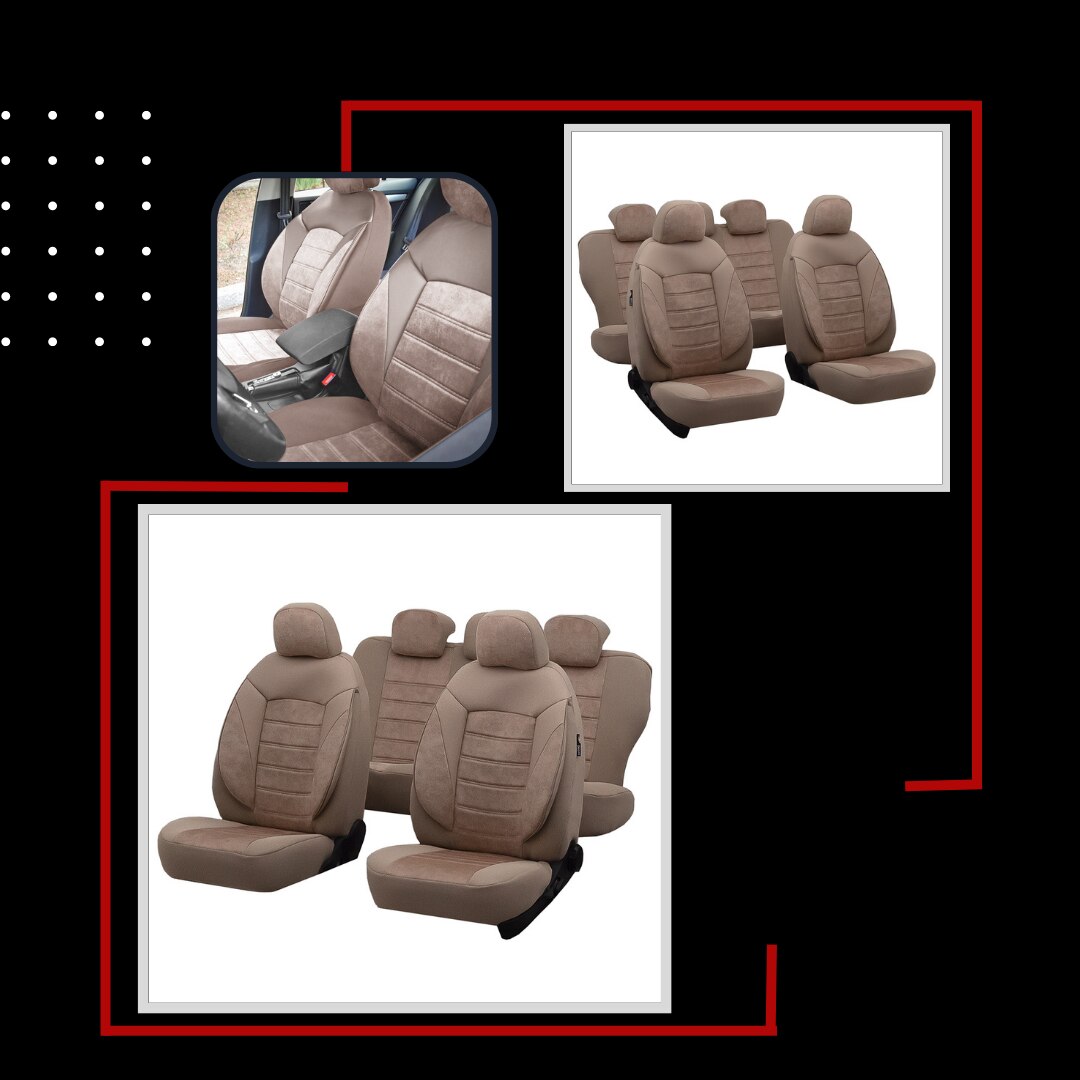 Set huse auto universale Diamond, cu umplutura de spuma moale ...