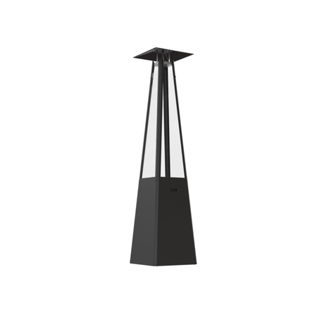 Камина Kratki Umbrella C G30, Стомана, Газ, Черен - eMAG.bg