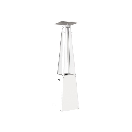 Камина Kratki Umbrella B G30, Стомана, Газ, бял - eMAG.bg