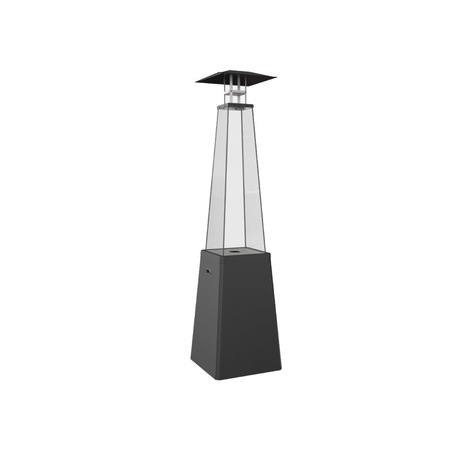 Камина Kratki Umbrella BS G30, Стомана, Газ, Черен - eMAG.bg