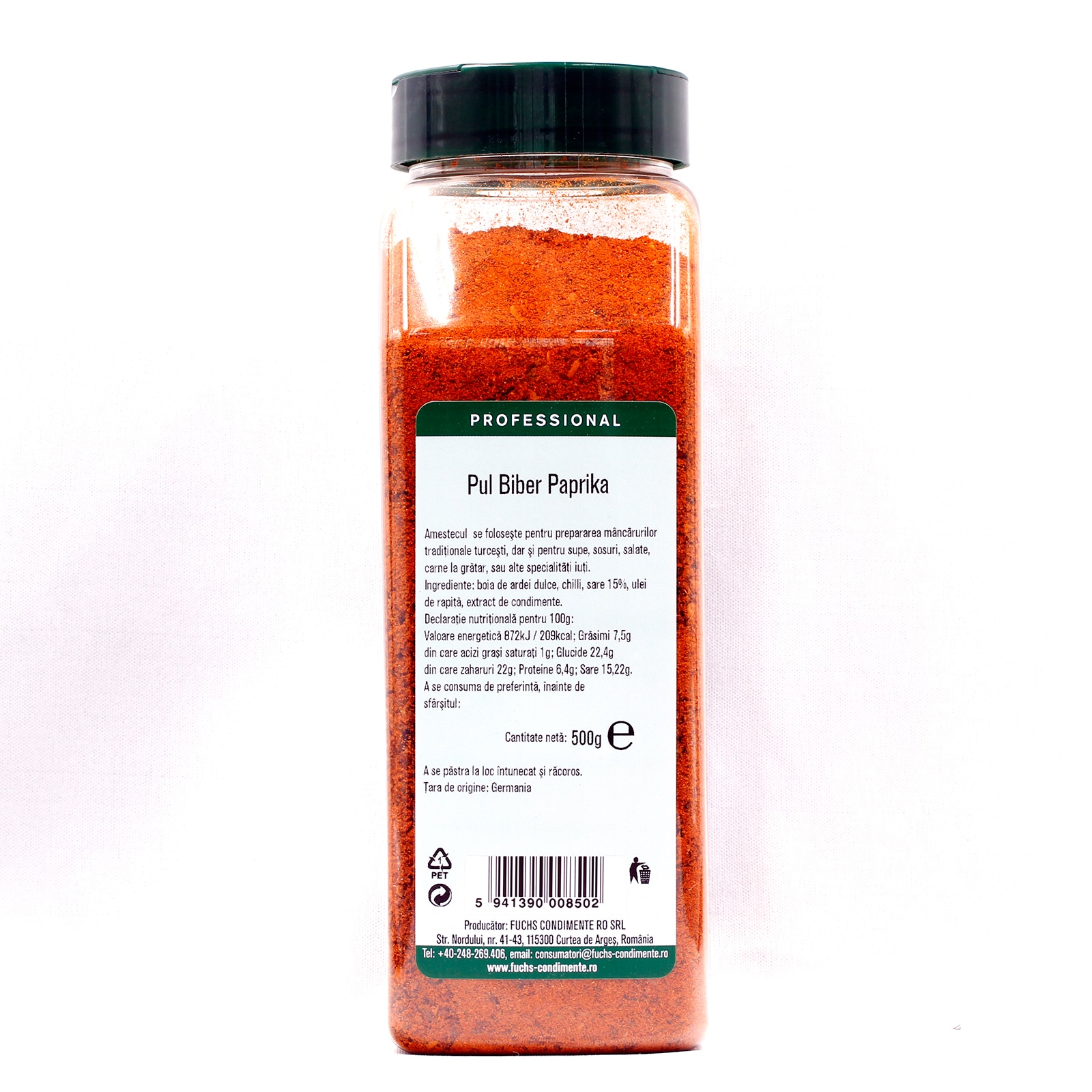 Pul biber paprika, Fuchs, 500g - eMAG.ro