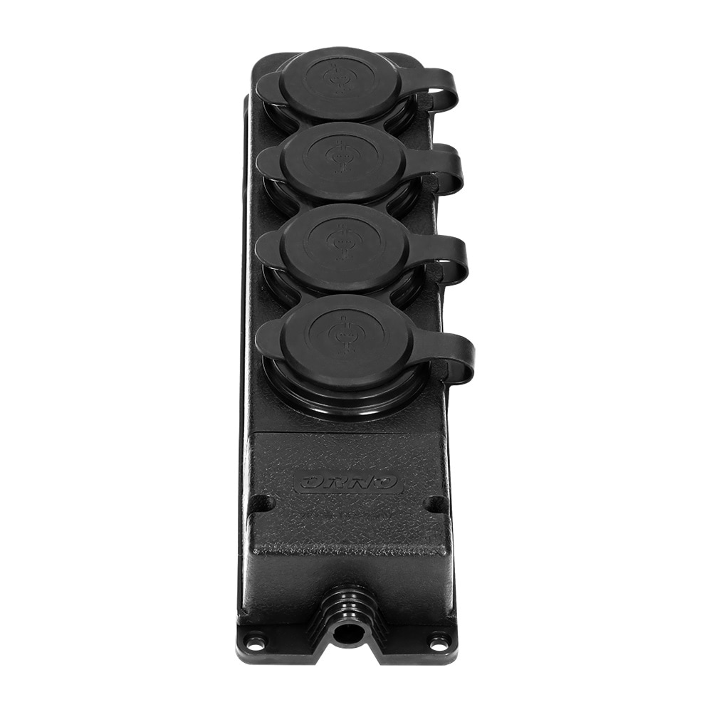 Grup 4 prize cauciuc aplicata pentru exterior 16A IP44 - eMAG.ro