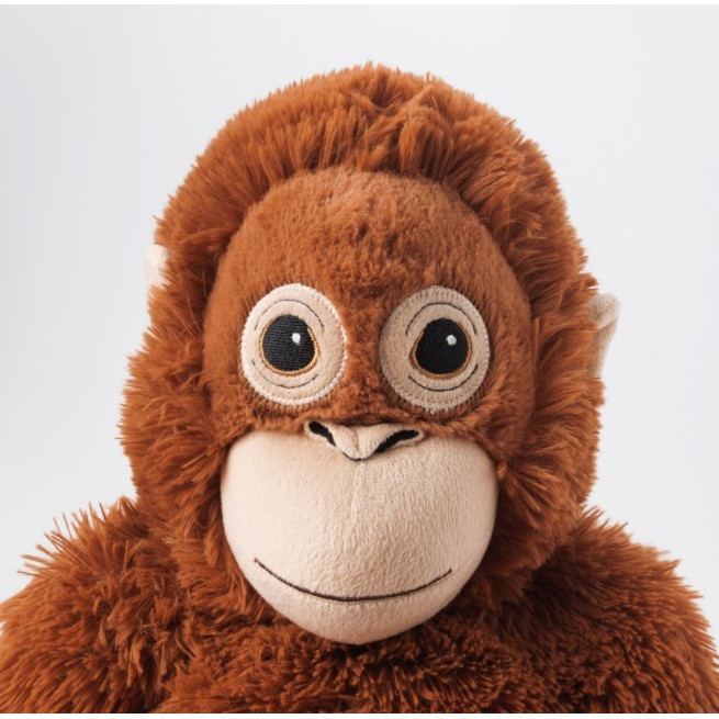 Jucarie de plus in forma de maimuta, urangutan moale si pufos, lavabil ...