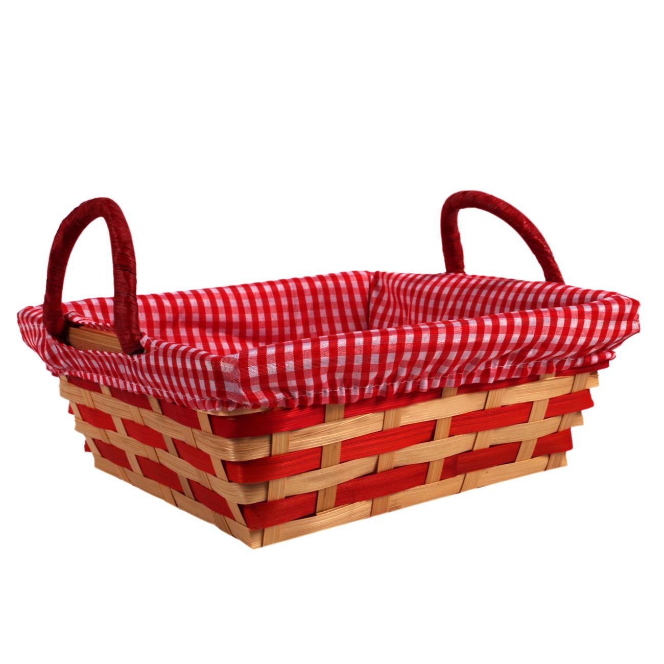 Cosulet din bambus colorat de Paste, King Deco, 21 x 21 x 8 cm - eMAG.ro