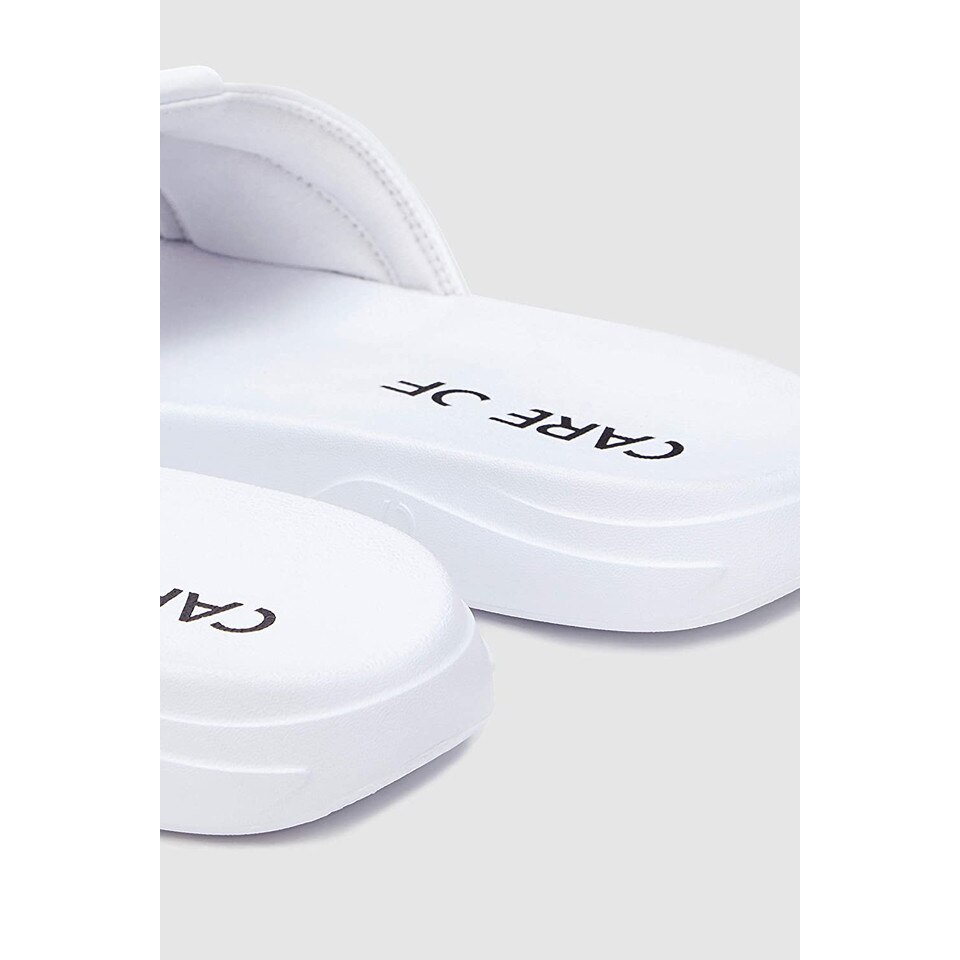 Slapi dama Care Of by Puma, albi, 37 - eMAG.ro