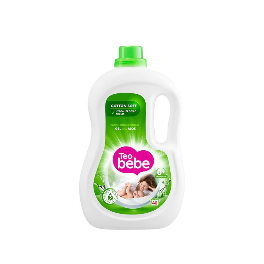 Detergent lichid automat Teo Bebe, 2,2 L cu aloe vera - eMAG.ro