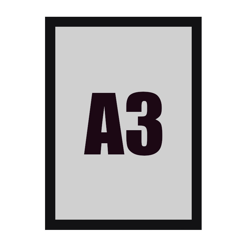 Магнитна рамка, A3, сребърна - eMAG.bg