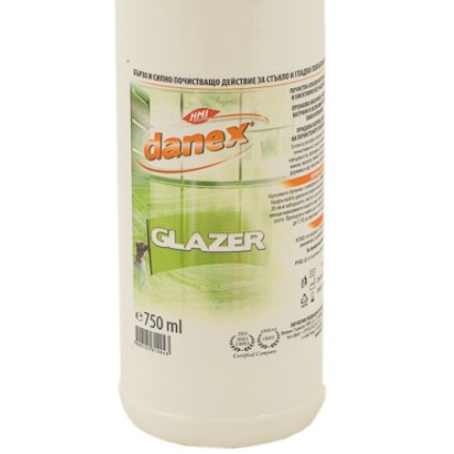 Препарат Danex® Glazer за стъклени и гладки повърхности, 750 мл - eMAG.bg