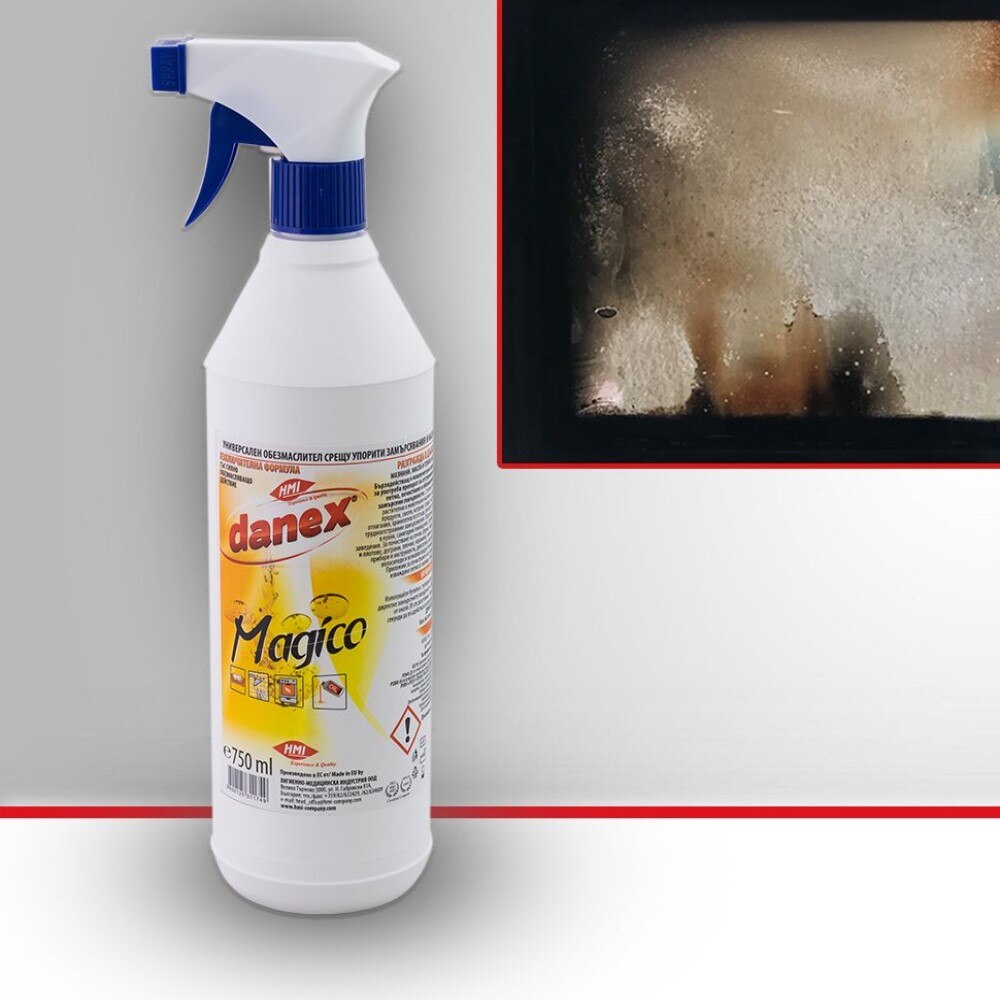 Универсален обезмаслител Danex® Magico срещу най-упоритите замърсявания ...