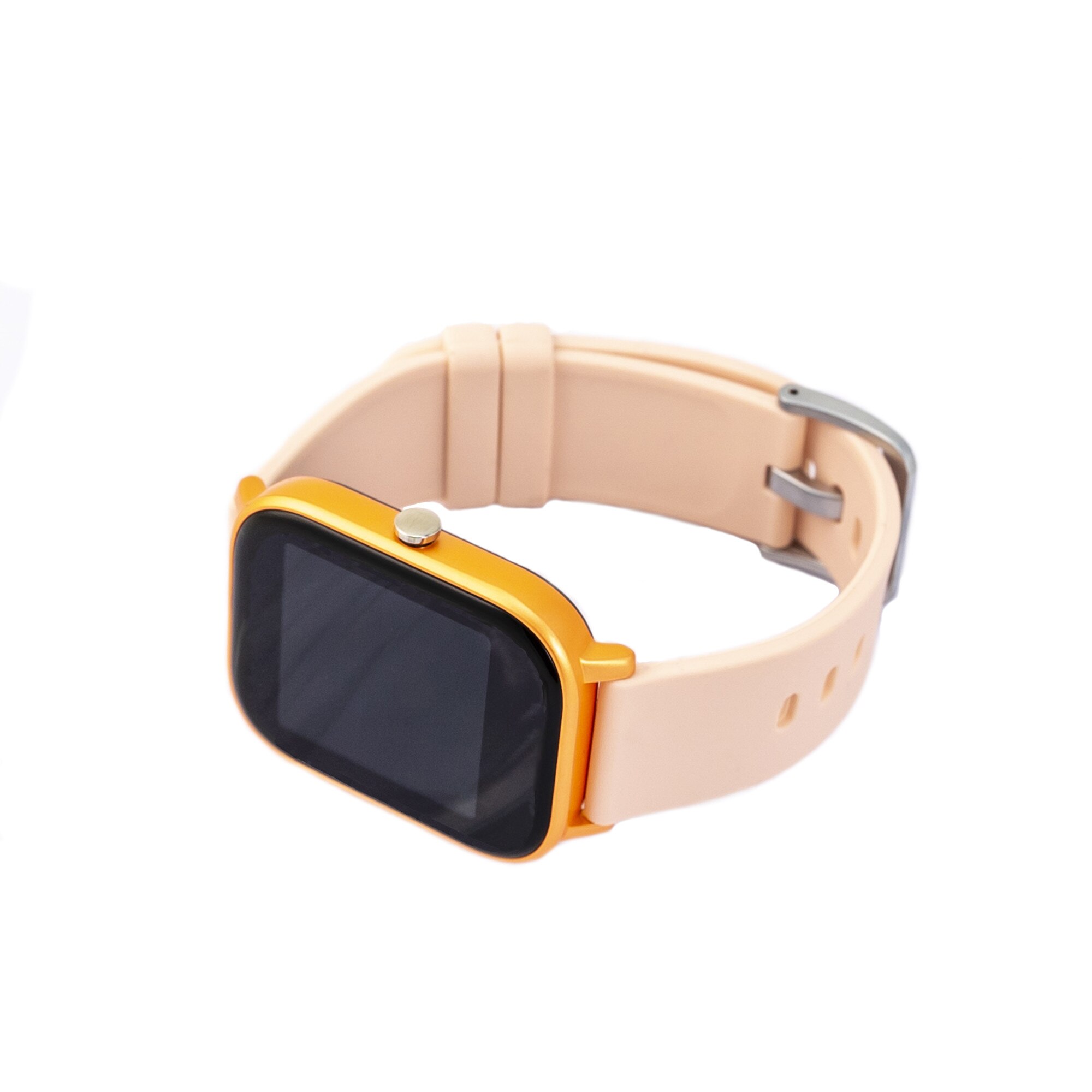 Smartwatch Bluetooth PowerLocus, Full Touch 1.4inch Display, Auriu ...