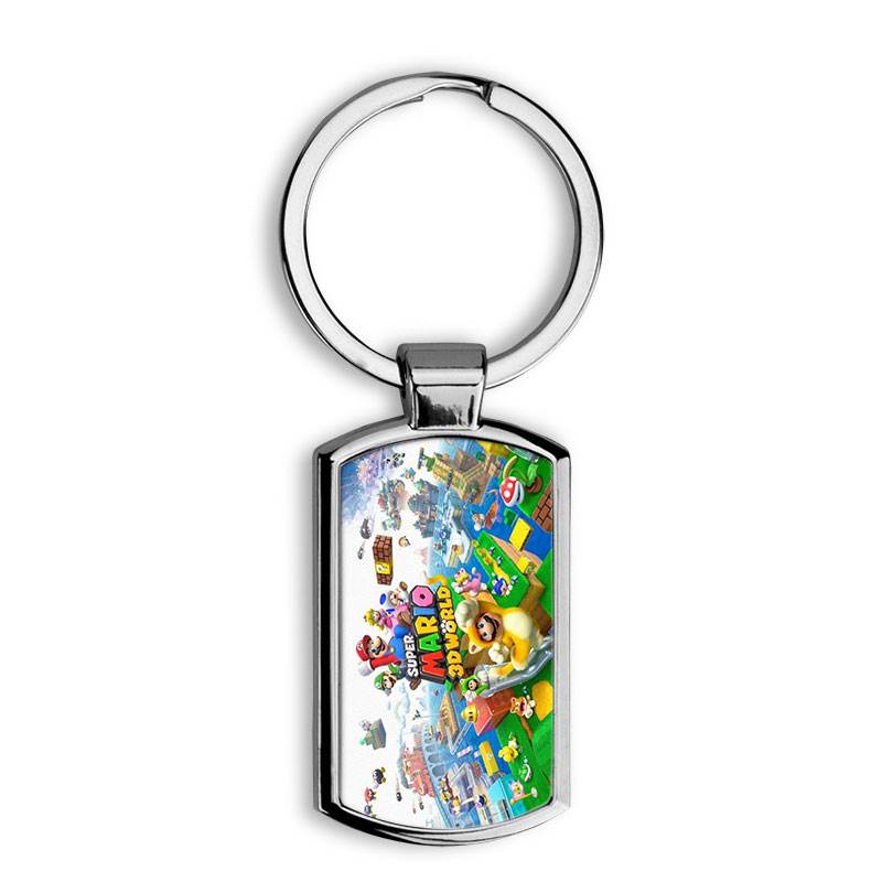 Breloc metalic Super Mario, 3811, 4 x 2 cm, Multicolor - eMAG.ro