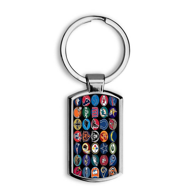 Breloc Mobiltokguru, NFL American Football, Metal, 8 cm, Multicolor ...