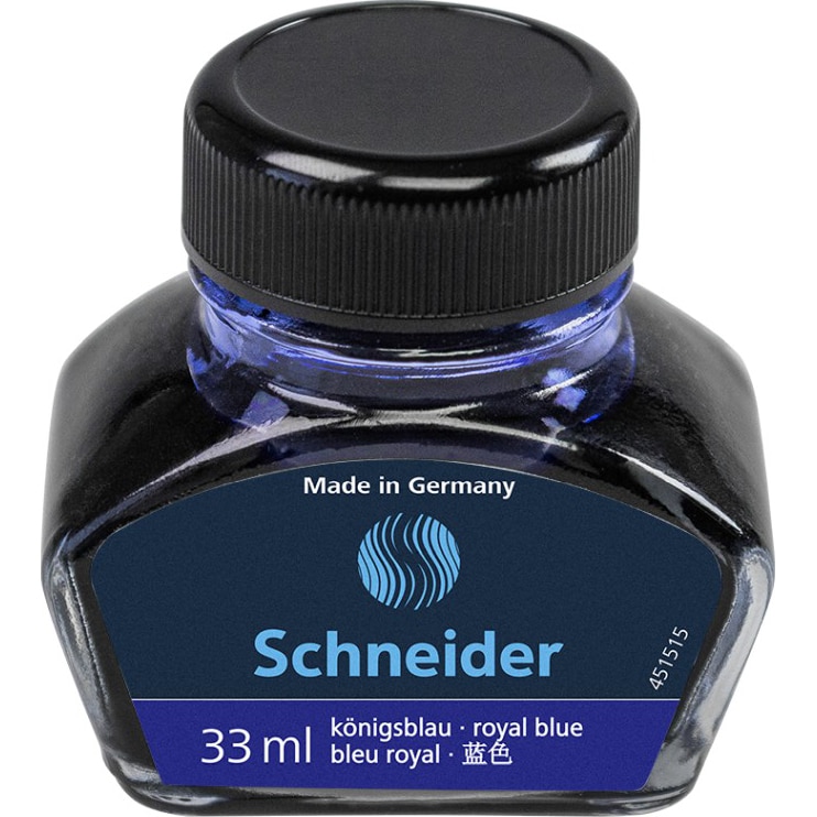 Pachet Cerneala Schneider 33ml, albastru + Piston convertor - eMAG.ro