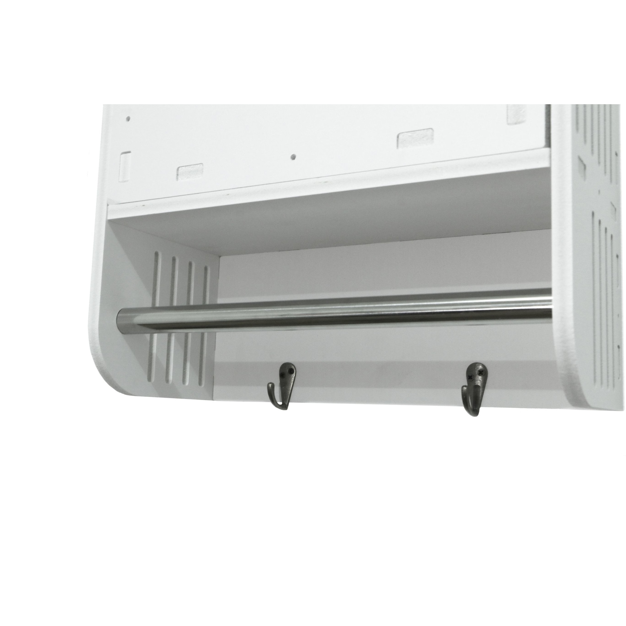 Dulapior cu cuier si bara prosop, D172Pvc, 29,5*49,5*14 cm - eMAG.ro