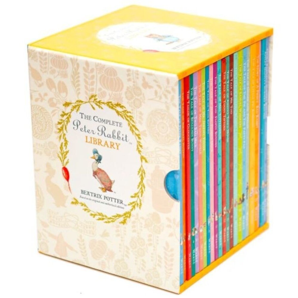The Complete Peter Rabbit Library Box Set With 23 Volumes - Beatrix ...