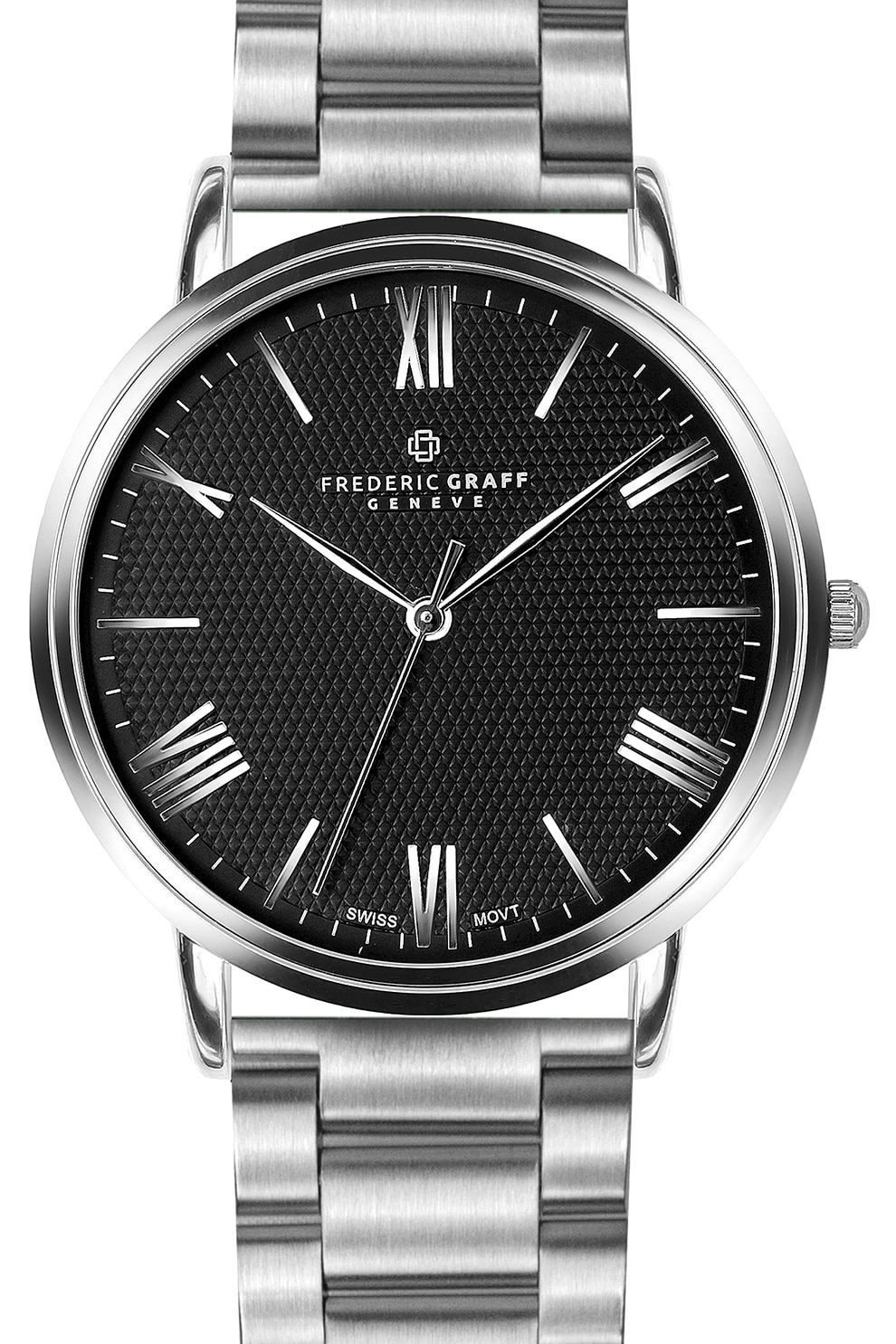 Frederic Graff, Часовник с верижка от инокс, Сребрист - eMAG.bg