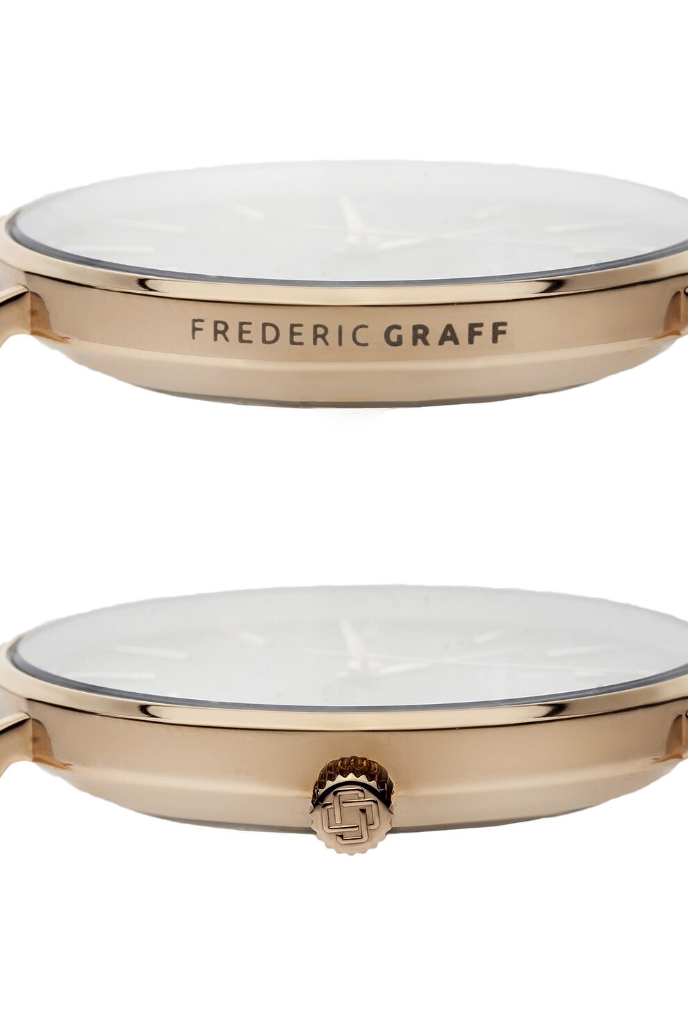 Frederic Graff, Кварцов часовник с кожена каишка, Тъмнокафяв - eMAG.bg