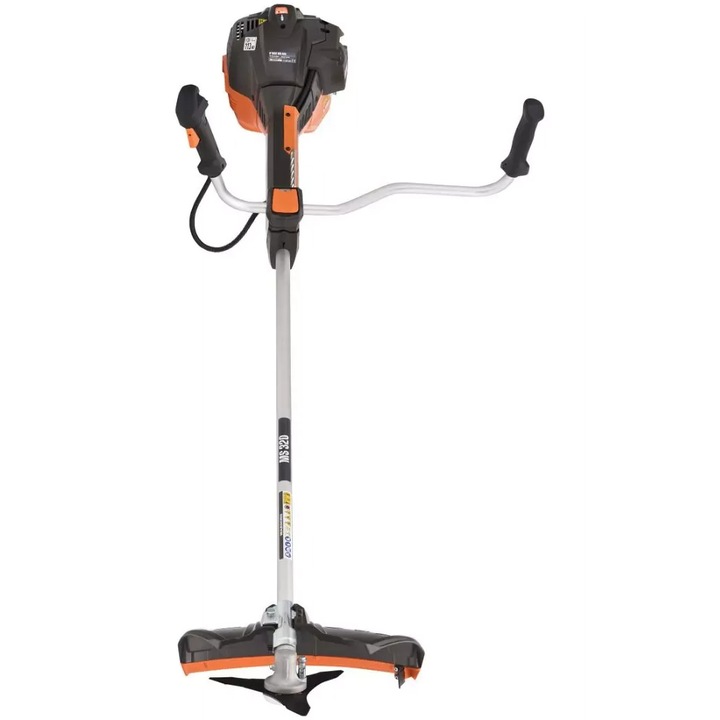 Motocoasa de tuns gazon/iarba pe benzina O-Mac MS 320, 3.2 CP putere ...