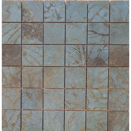 Mozaic gresie TRACE MINT DECOR 31x31 cm (patrat de 5x5 cm) - eMAG.ro