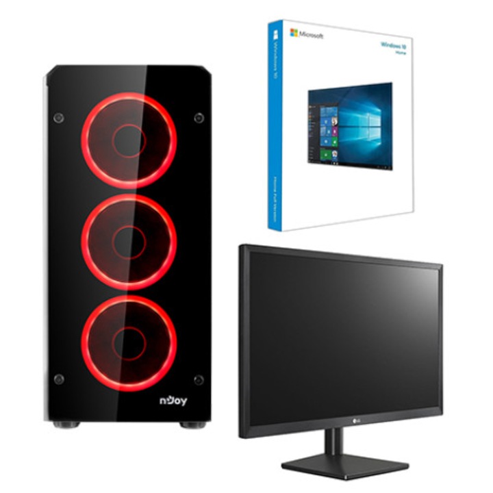 Set calculator si monitor Desktop Pc Digital Base, Procesor Intel® Core ...