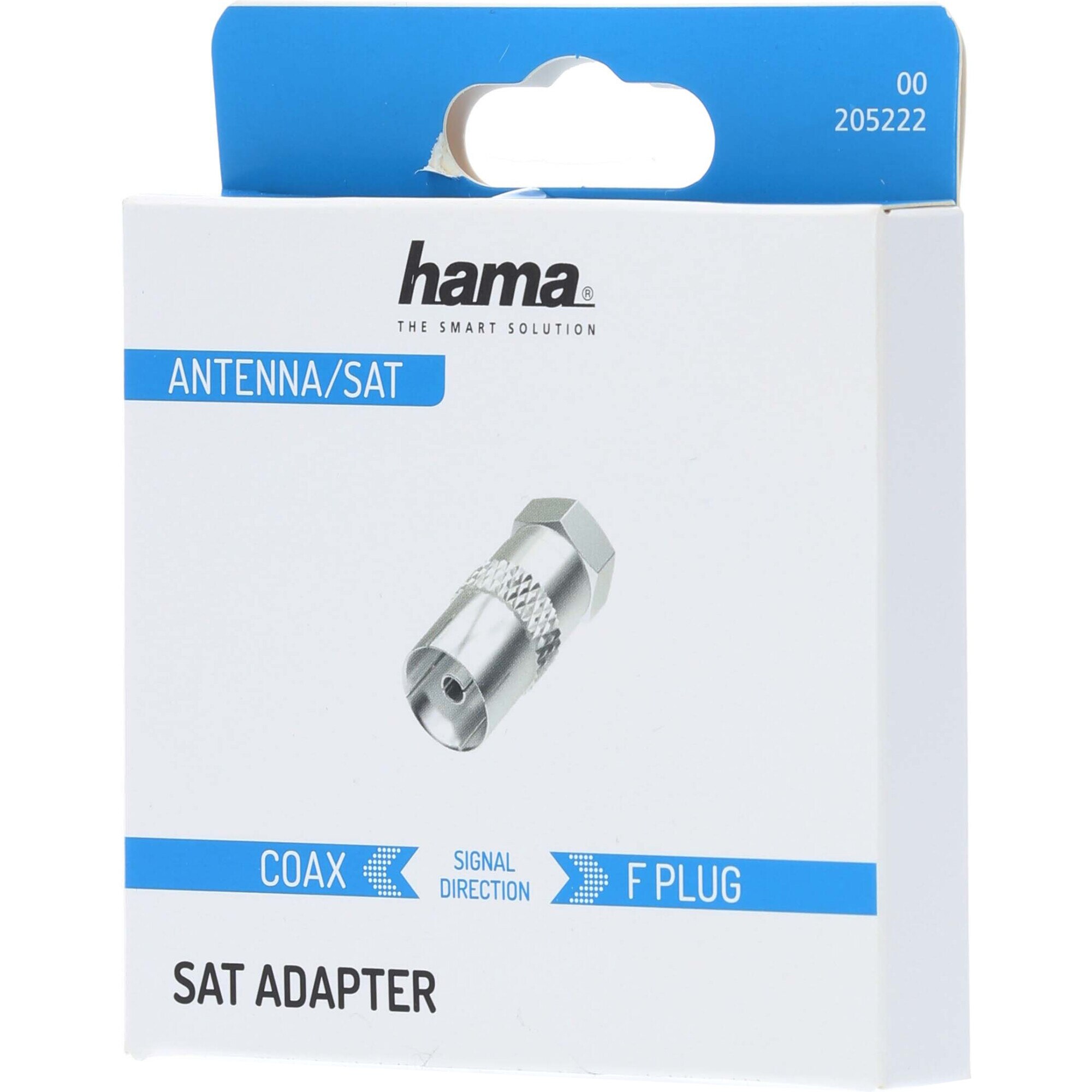 Mufa cablu coaxial Hama 205222, coax F, mama - eMAG.ro