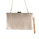 Poseta party, Sintetic, De mana, Gri, 20x12x6 cm - eMAG.ro