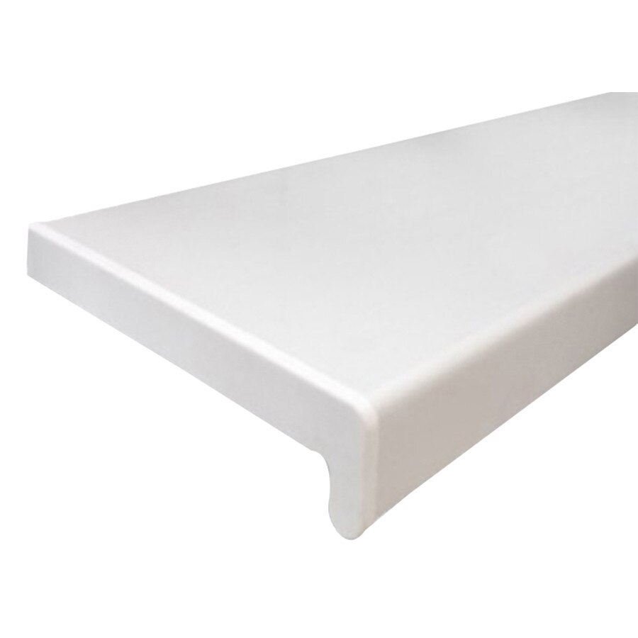 Glaf interior PVC, alb, 147x30 cm, capace laterale incluse - eMAG.ro