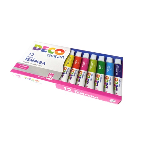 DECO tempera 12 válogatott színben - eMAG.hu
