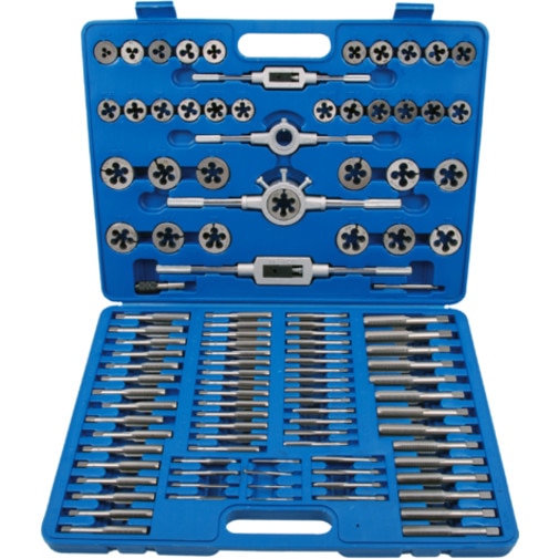 Trusa cu filiere si tarozi cu pas normal si pas fin BGS Technic - eMAG.ro