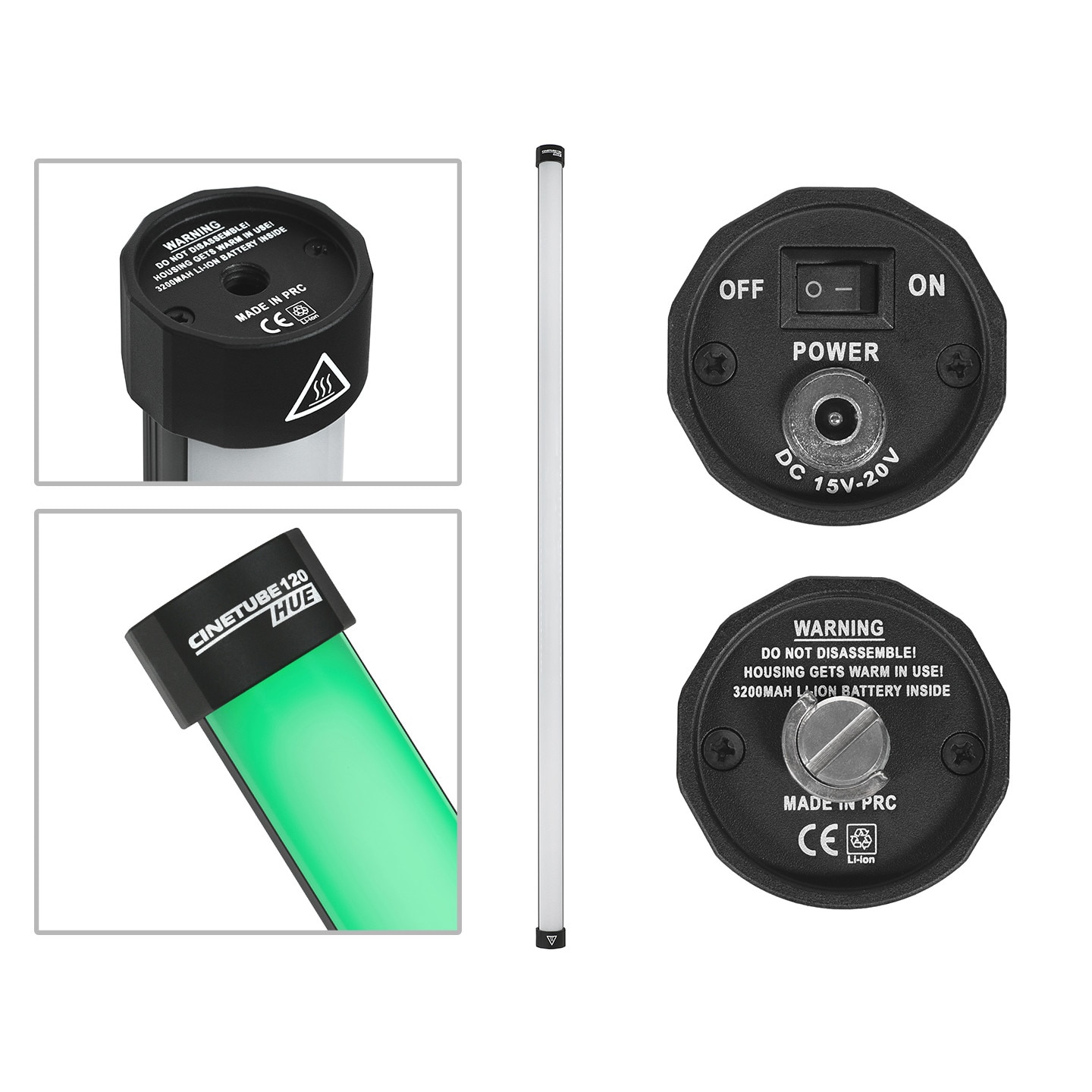 Tub led RGB Cinetube Hue 120 pentru iluminat studio foto video - eMAG.ro