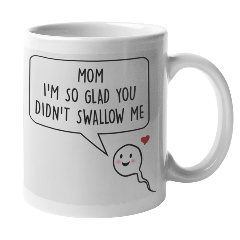 Cana ceramica 330 ml alba, Pentru mama cu simtul umorului dezvoltat ...