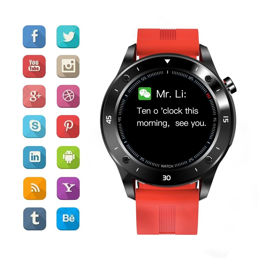 Ceas Smartwatch Smart Wear T22R, Ritm Cardiac, Calorii, Tensiune ...