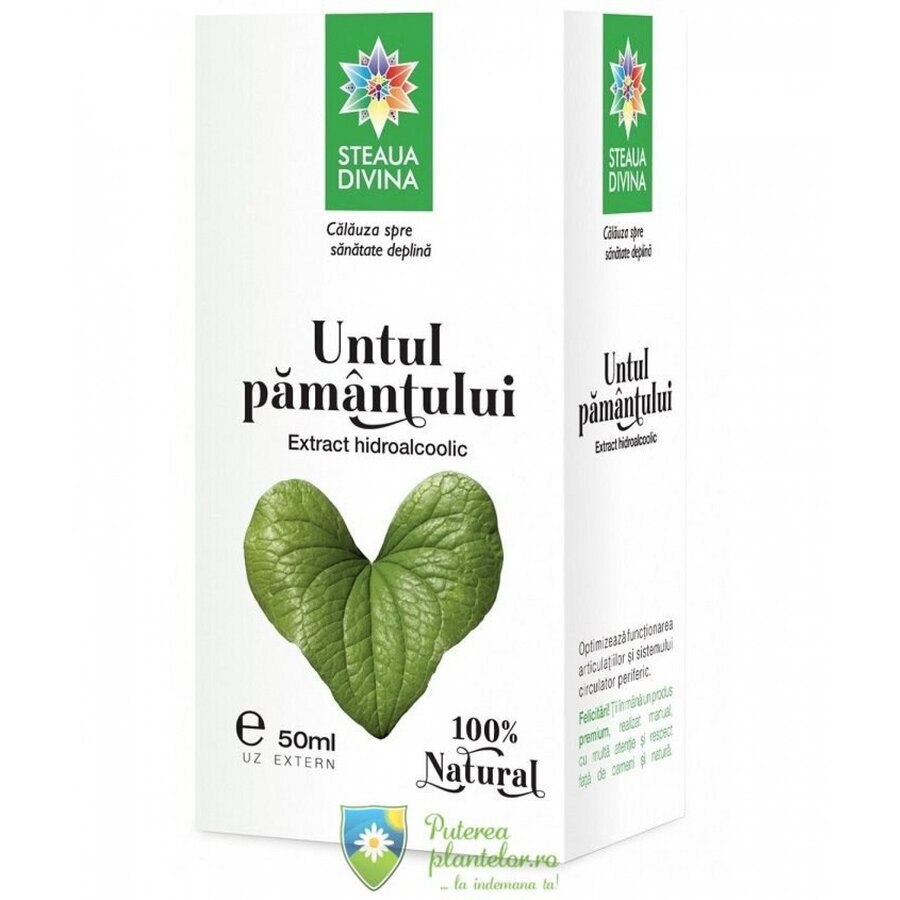 Tinctura de Untul Pamantului Steaua Divina, 50 ml - eMAG.ro