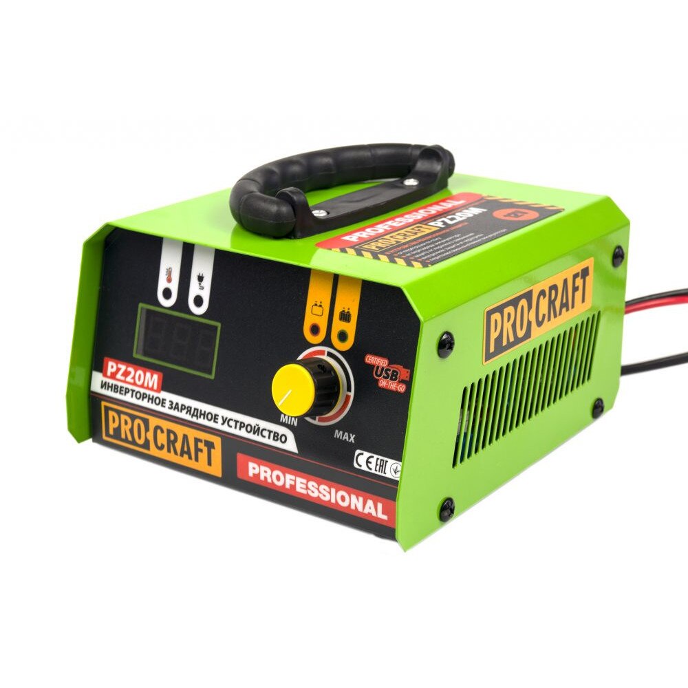 Incarcator invertor auto ProCraft PZ20M, redresor - eMAG.ro