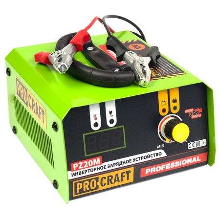 Incarcator invertor auto ProCraft PZ20M, redresor - eMAG.ro