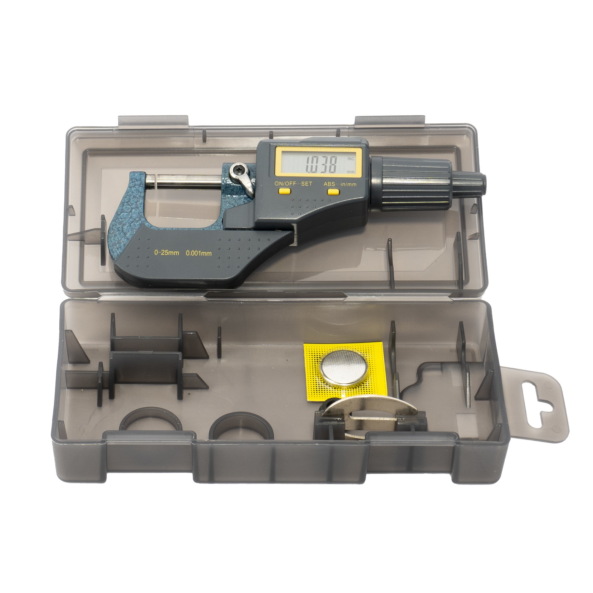 Micrometru digital cu diviziune 0.001, capacitate 0-25mm / ZTS 5472 ...